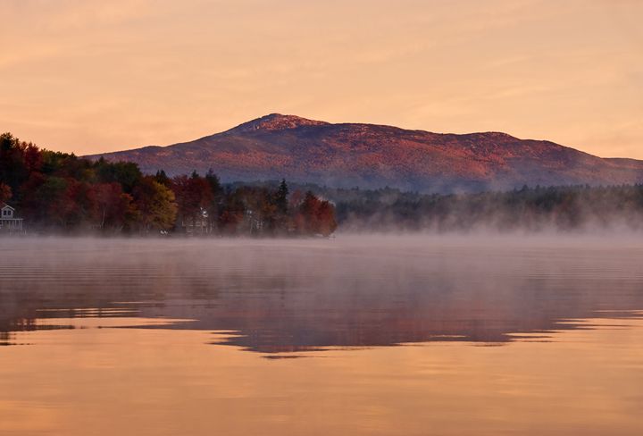 Fall Sunrise on Pearly Pond - Photography By Gordon Ripley ...