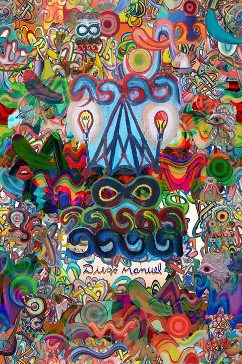 Graffiti 2021 - Diego Manuel Rodriguez - Paintings & Prints, Abstract ...