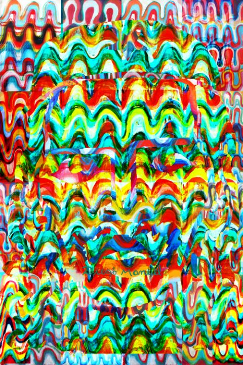 Che pop - Diego Manuel Rodriguez - Paintings & Prints, Abstract ...