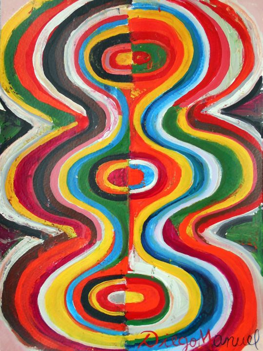 Pop abstract - Diego Manuel Rodriguez - Paintings & Prints, Abstract ...