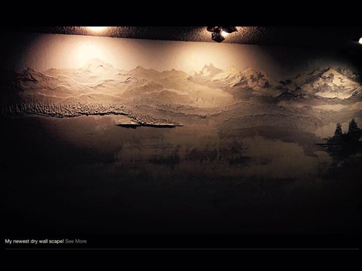 Sierra Landscape - Valley Wallscapes - Sculptures & Carvings ...