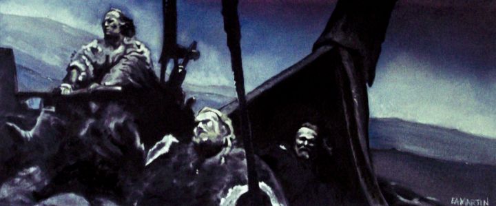 Rough Crossing - Edward Martin - Paintings & Prints, Vehicles ...