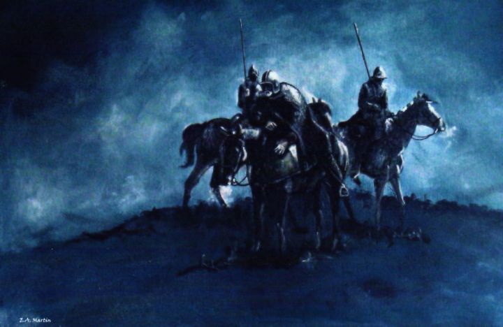 The Reivers - Edward Martin - Paintings & Prints, People & Figures ...