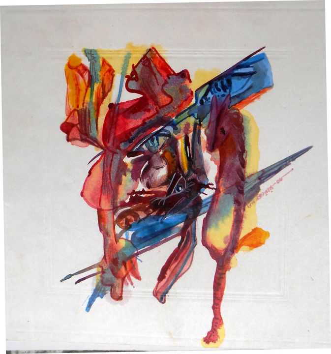 Abstract 009 - Roy_all Art Gallery - Paintings & Prints, Abstract ...