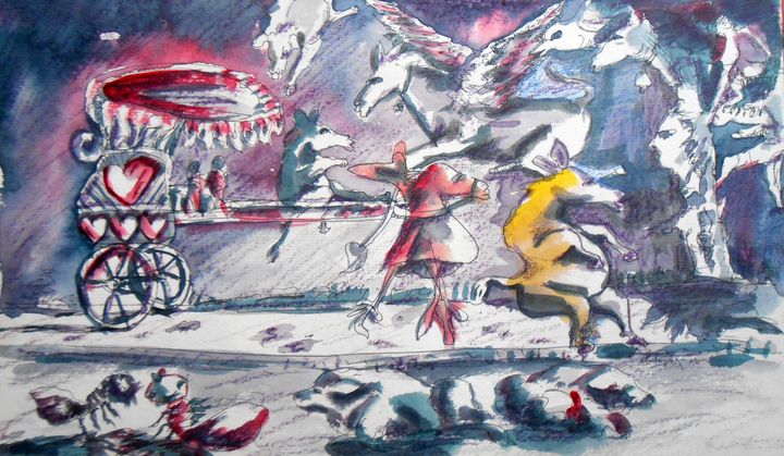 Dance - Roy_all Art Gallery - Paintings & Prints, Childrens Art, Disney ...