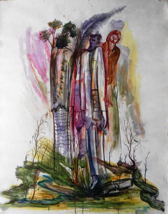 Soul doesn't die - Roy_all Art Gallery - Paintings & Prints, Abstract ...