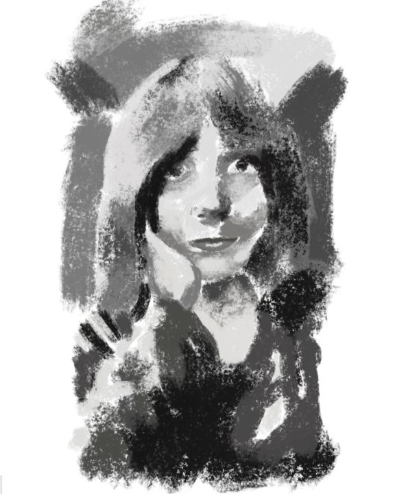 Self Portrait - Aida Ramezani - Digital Art & AI, People & Figures, Portraits, Female - ArtPal