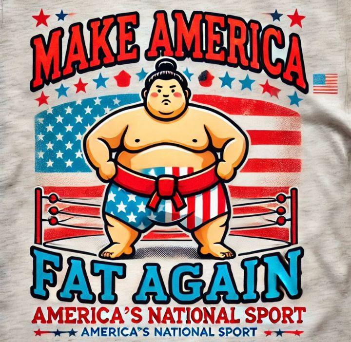 Make America Fat Again - Chaos Studios - Bobby Freeman - Digital Art ...