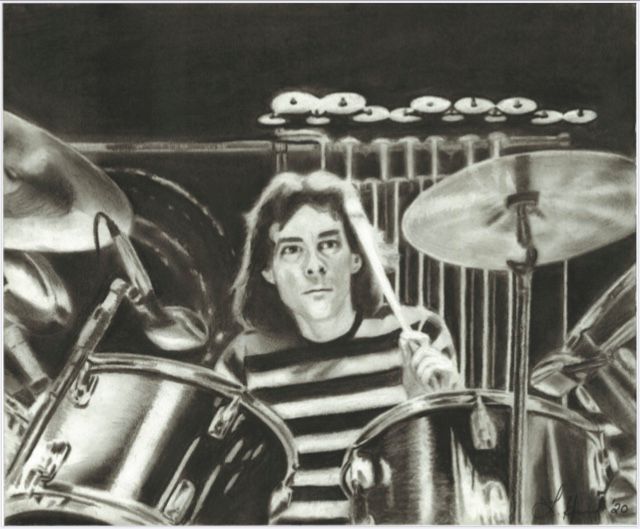 Neil Peart - Peaceful Portraits by Lisa - Drawings & Illustration ...