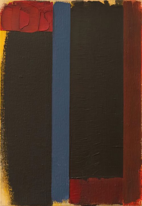 Monsignor Study - 1984 - Doug Ohlson - Paintings & Prints, Abstract ...