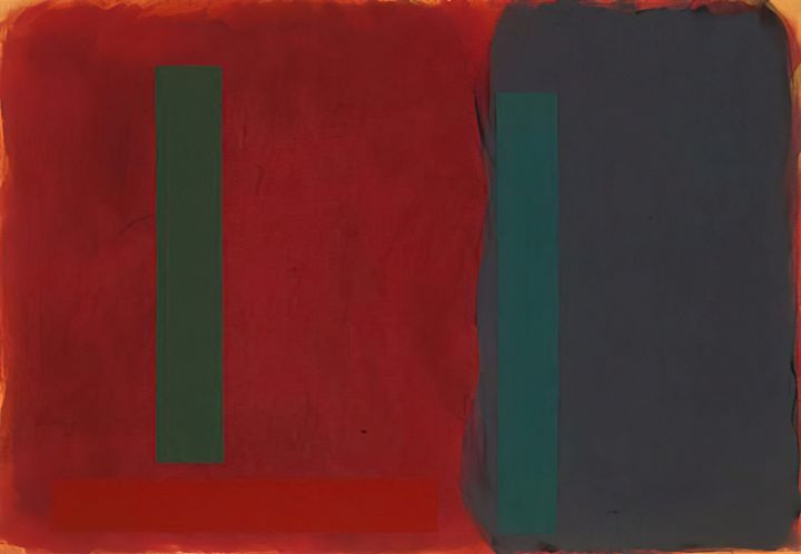 Paris Green - 1990 - Doug Ohlson - Paintings & Prints, Abstract, Color ...