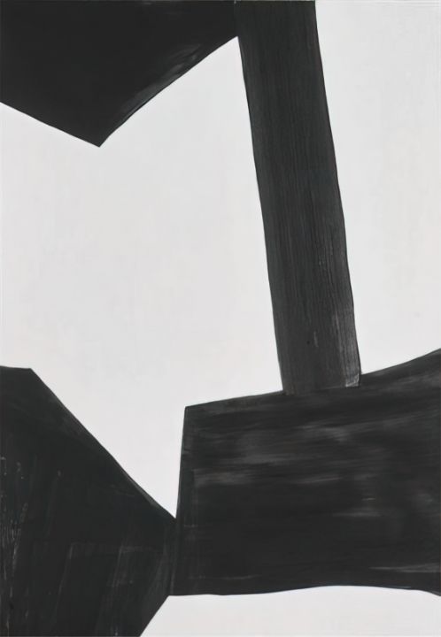 Black and White Form - 1962 - Doug Ohlson - Paintings & Prints ...