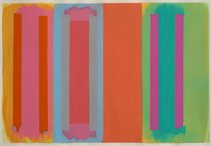 Untitled - 1999 - Doug Ohlson - Paintings & Prints, Abstract, Color ...