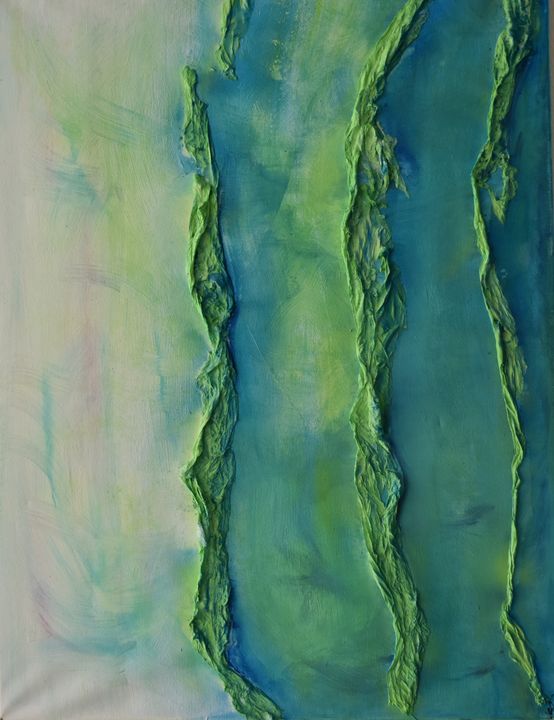 Water Fusion - Art by Nazarine - Paintings & Prints, Landscapes ...