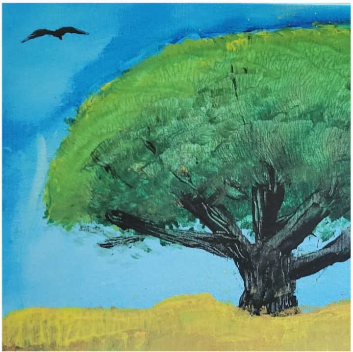 Green Tree - Pleasure Resin - Paintings & Prints, Landscapes & Nature ...