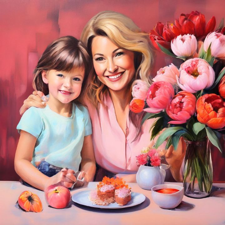 Mother’s Day - Full Moon Digital Products - Digital Art & AI, Holidays ...