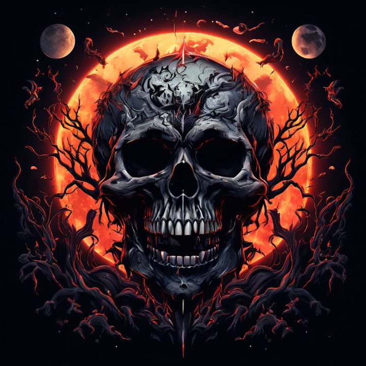 Digital Skulls and Gothic Fantasies - Full Moon Digital Products ...