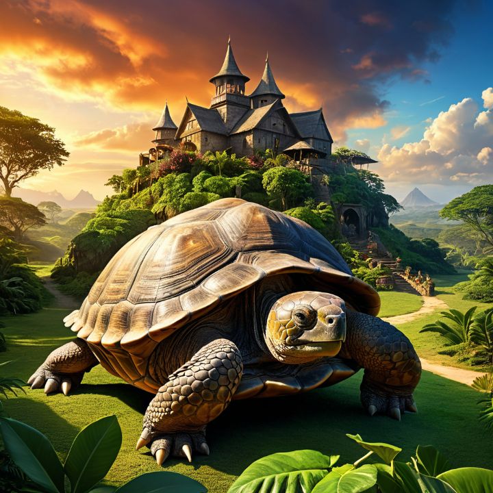The Tortoise Village of Wonder - Full Moon Digital Products - Digital ...