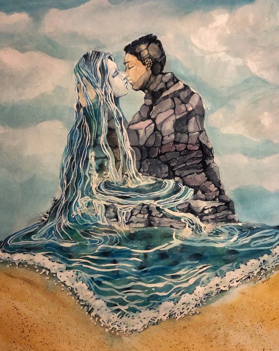 El Amante - Anna Kekesi-Kim - Paintings & Prints, People & Figures ...