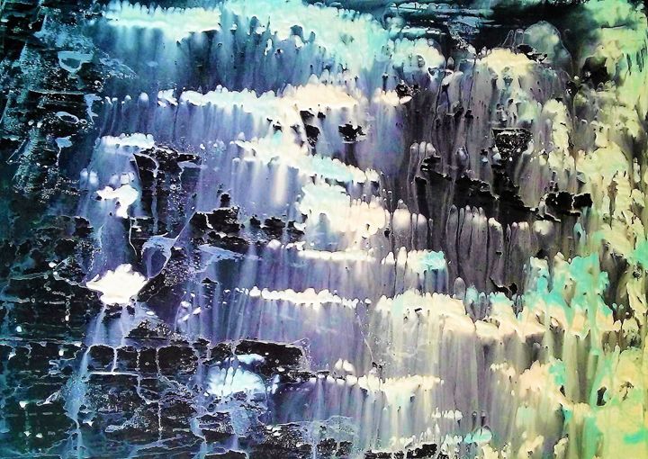 Interlude - Magda Popovici Art Gallery - Paintings & Prints, Abstract ...