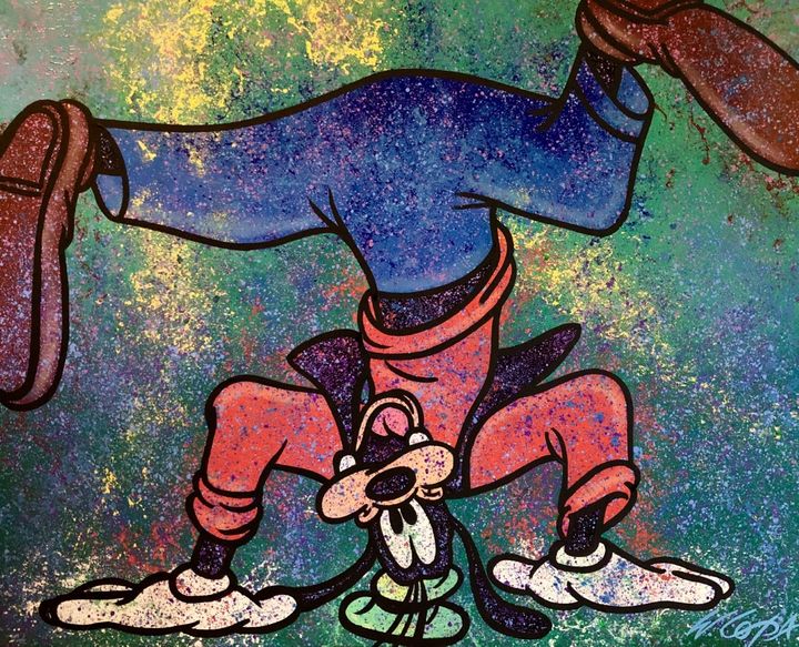 Goofy being Goofy - W. Lopa Studios - Paintings & Prints, Entertainment ...