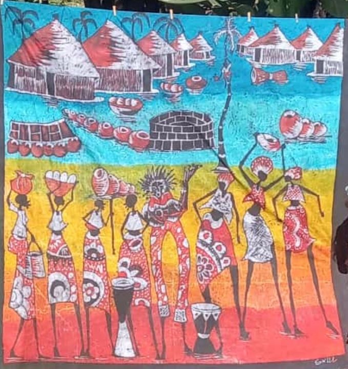 Mozambican Village Rasta Jam - Maputo Batik Artists’ Guild - Mozambique ...