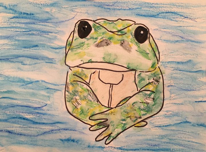 Fred the Frog - Faces Of The Endangered - Paintings & Prints, Animals ...