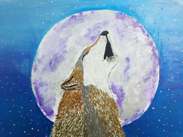 Wolf Song - Faces Of The Endangered - Paintings & Prints, Animals ...