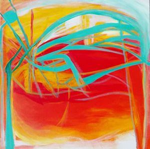 Energy, original abstract painting - ArtBySarahHinnant - Paintings ...