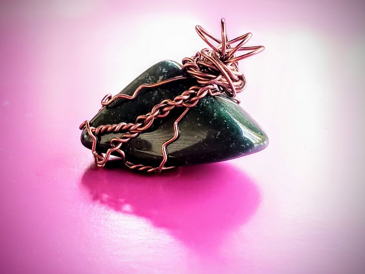 Aventurine pendant - Pieces of Joy - Jewelry, Pendants & Lockets - ArtPal