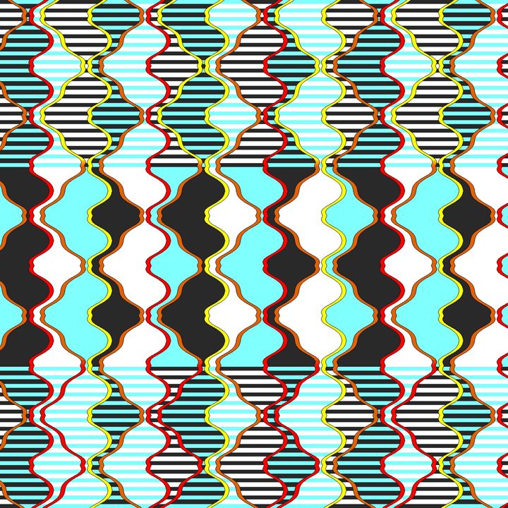 Bumpy Fade - Geometry - Digital Art & AI, Abstract, Geometric - ArtPal