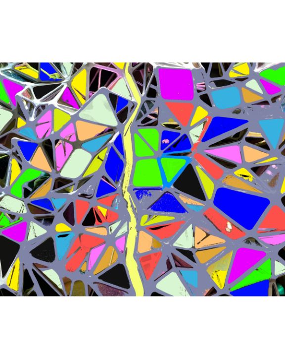 Stained Glass - Studio26 - Digital Art & AI, Abstract, Collage - ArtPal