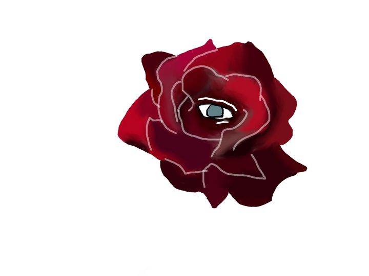rose eye - Mialexus - Digital Art & AI, Flowers, Plants, & Trees ...