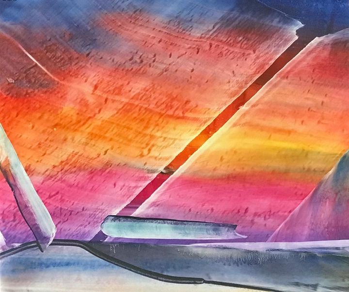 #105 - Hratch Israelian - Paintings & Prints, Abstract, Geometric - ArtPal