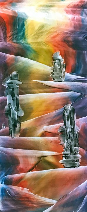#161 - Hratch Israelian - Paintings & Prints, Abstract, Geometric - ArtPal