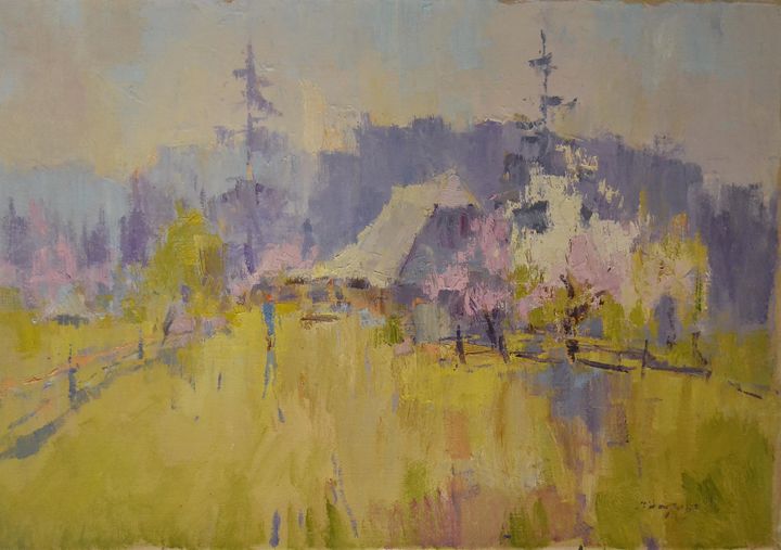 Spring - Shandor Alexander - Paintings & Prints, Landscapes & Nature ...