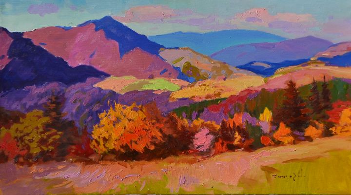 Meeting With the Sky - Shandor Alexander - Paintings & Prints ...