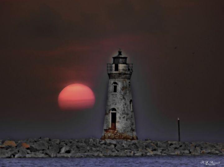 Cockspur Island Lighthouse - M.H. Braswell Photographs - Photography, Landscapes & Nature, Beach ...