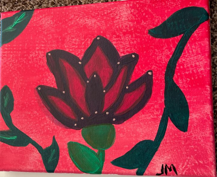Creative flower - Jessica’s artwork - Paintings & Prints, Landscapes ...
