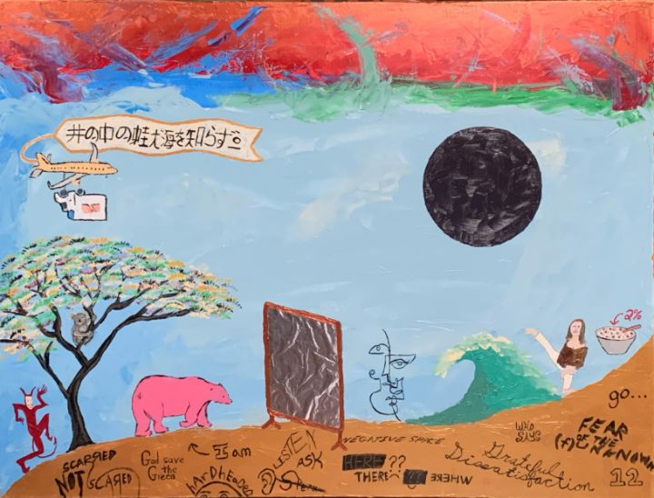 OsoRosado - Munjumbo Clinky - Paintings & Prints, Abstract, Man-made ...