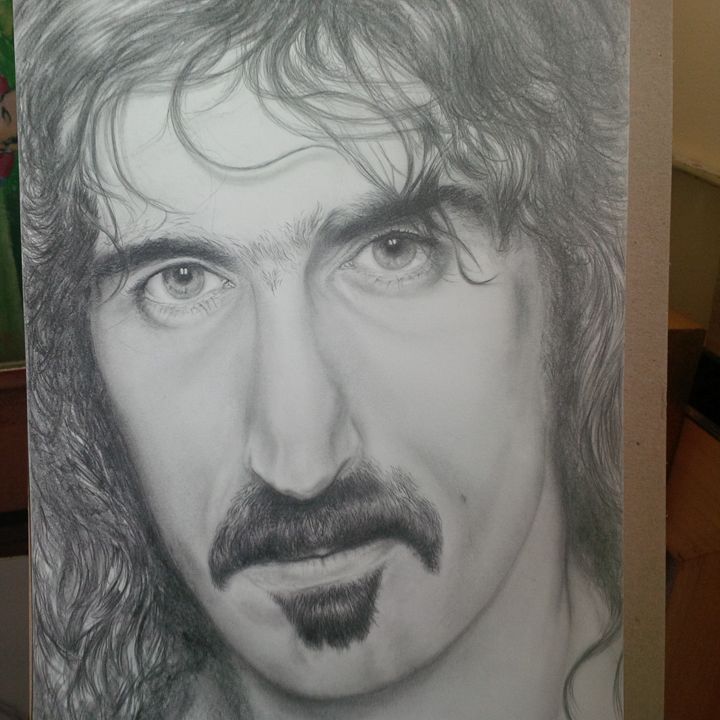 Frank Zappa - ROB~ART - Drawings & Illustration, People & Figures ...