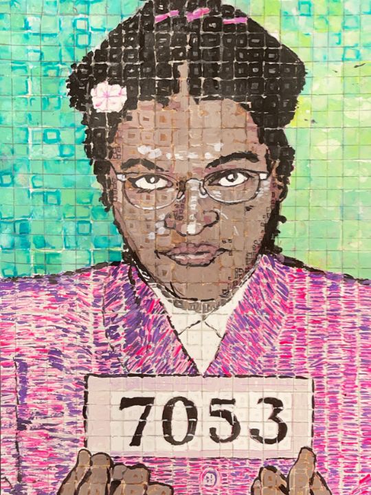 Rosa Parks - Ted Mallory - Paintings & Prints, People & Figures, Past ...