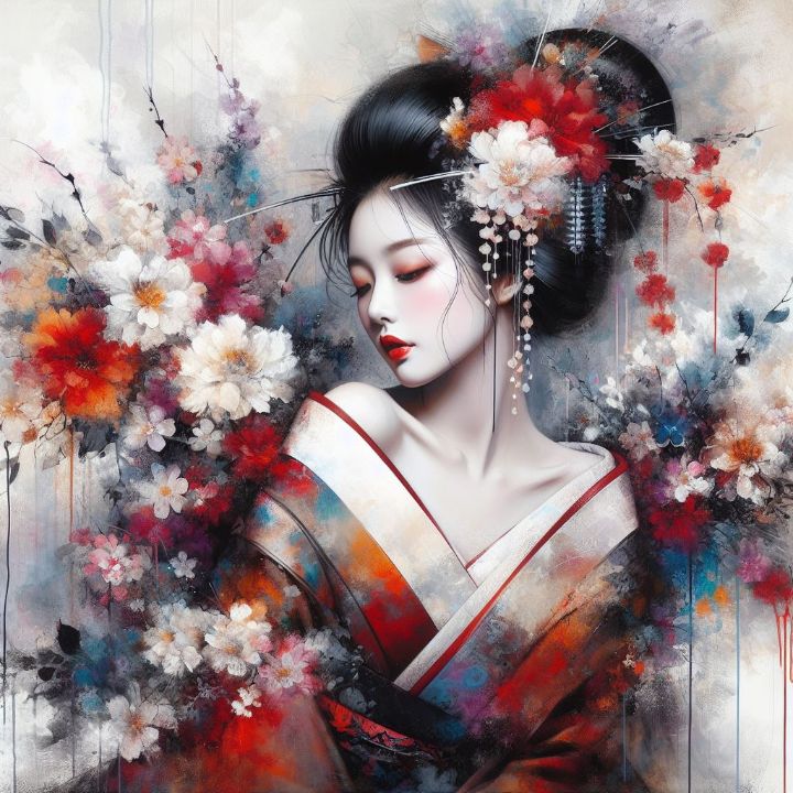 The Geisha - Mystic Digital Art - Digital Art & AI, Abstract, Other ...