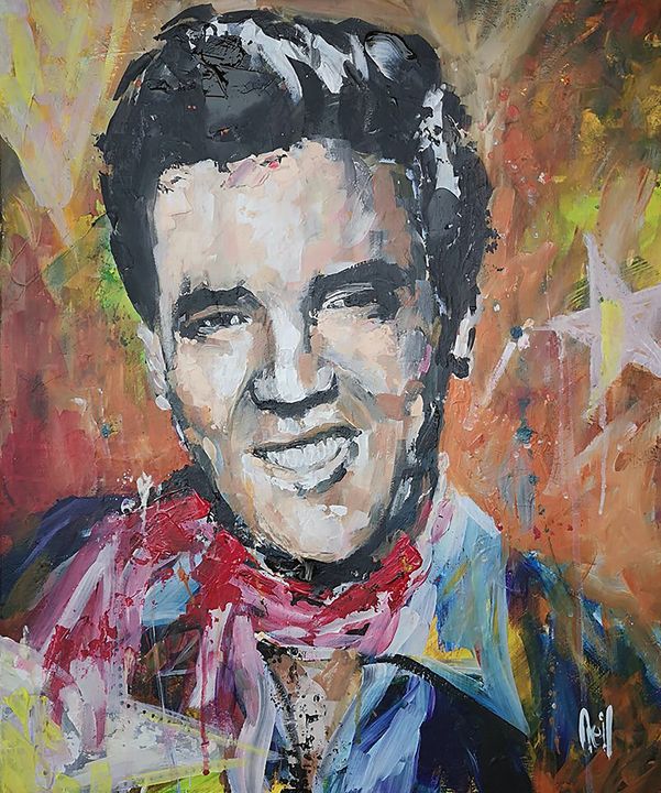The King - Neil G Smith Art - Paintings & Prints, People & Figures ...