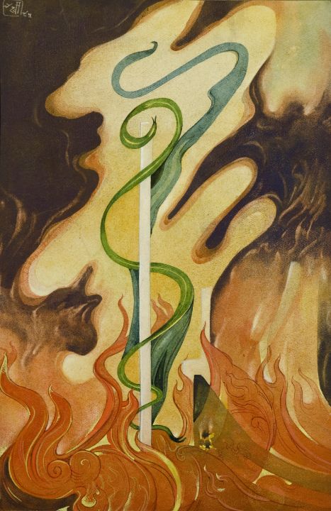 Life Entrapped - Prithvi - Paintings & Prints, Abstract, Other Abstract ...