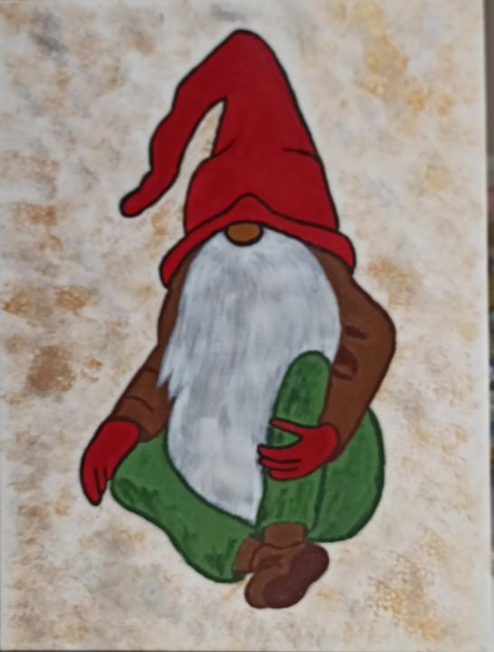 Christmas knome - Creations by Joyce - Paintings & Prints, Holidays ...