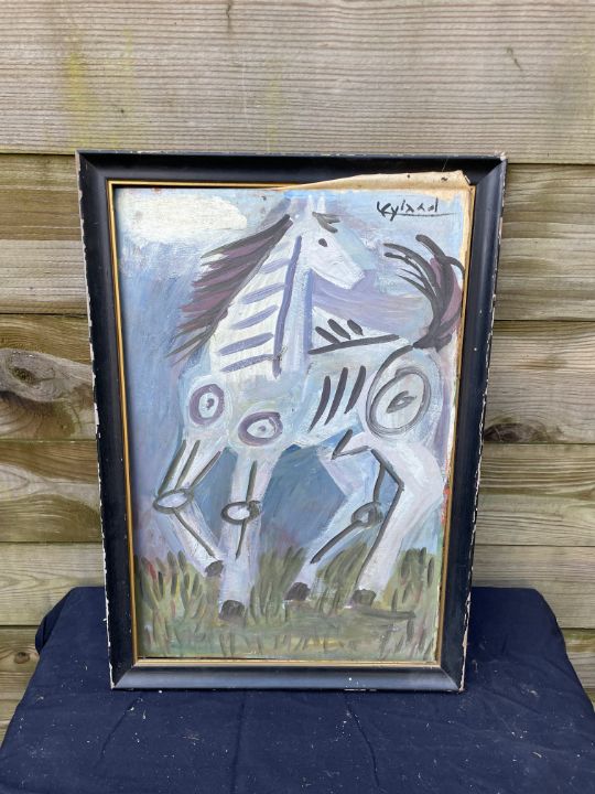 Trojan horse - Thomas Leyland Works - Paintings & Prints, Abstract ...