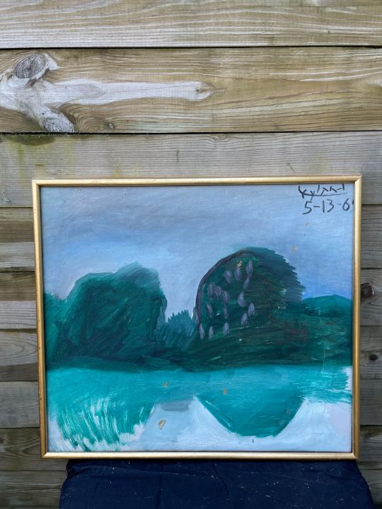 Hills - Thomas Leyland Works - Paintings & Prints, Abstract, Other ...