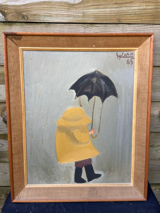 Rainy in Long Island - Thomas Leyland Works - Paintings & Prints ...