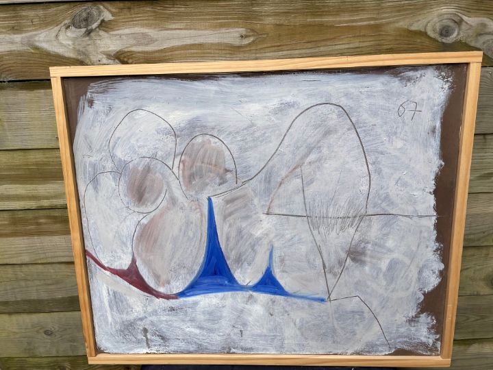 The Bald Man - Thomas Leyland Works - Paintings & Prints, Abstract ...